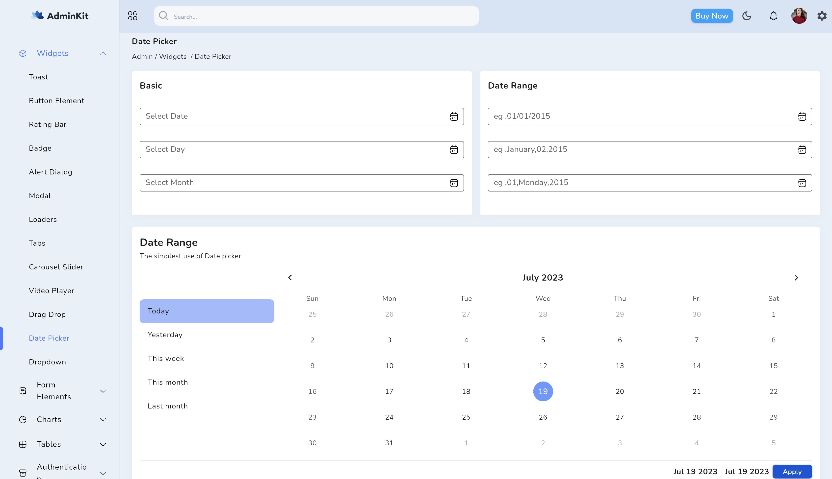NextGen - Flutter Admin Panel by sarvadhisolutions | CodeCanyon
